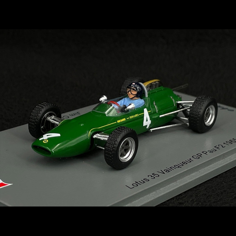 Ron Harris Lotus 35 Cosworth n° 4 Winner GP Pau 1965 F2 1/43 Minichamps ...