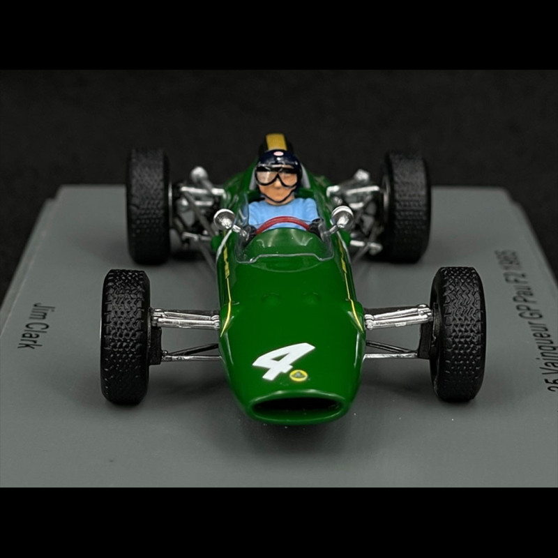 Ron Harris Lotus 35 Cosworth n° 4 Winner GP Pau 1965 F2 1/43 Minichamps ...