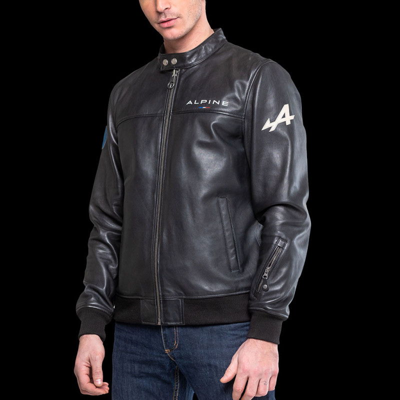 Alpine Leather jacket Collection Black 27024-3046 - men