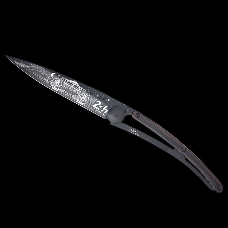 24h Le Mans Messer 100 Jahre Nachtausgabe Tattoo Titan Ebenholz Deejo ...