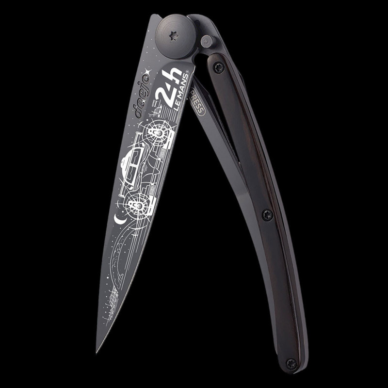 24h Le Mans Messer 100 Jahre Nachtausgabe Tattoo Titan Ebenholz Deejo ...