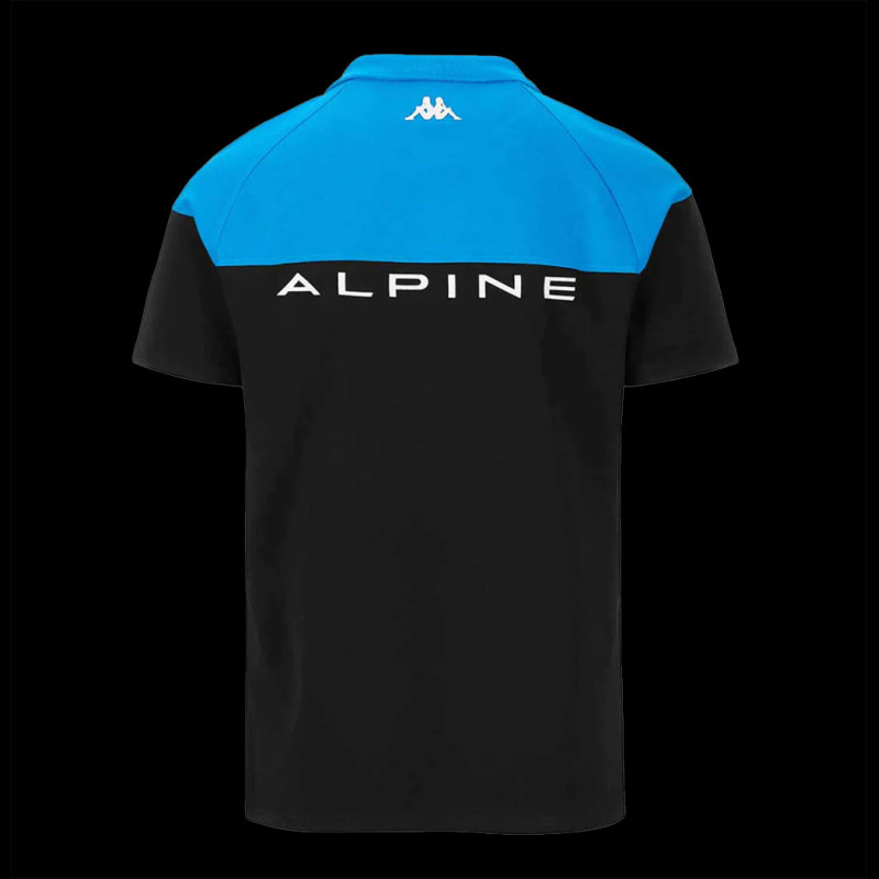 Polo Alpine Dieppe F1 Team Ocon Gasly Kappa Bleu / Noir 361J6LW - Homme