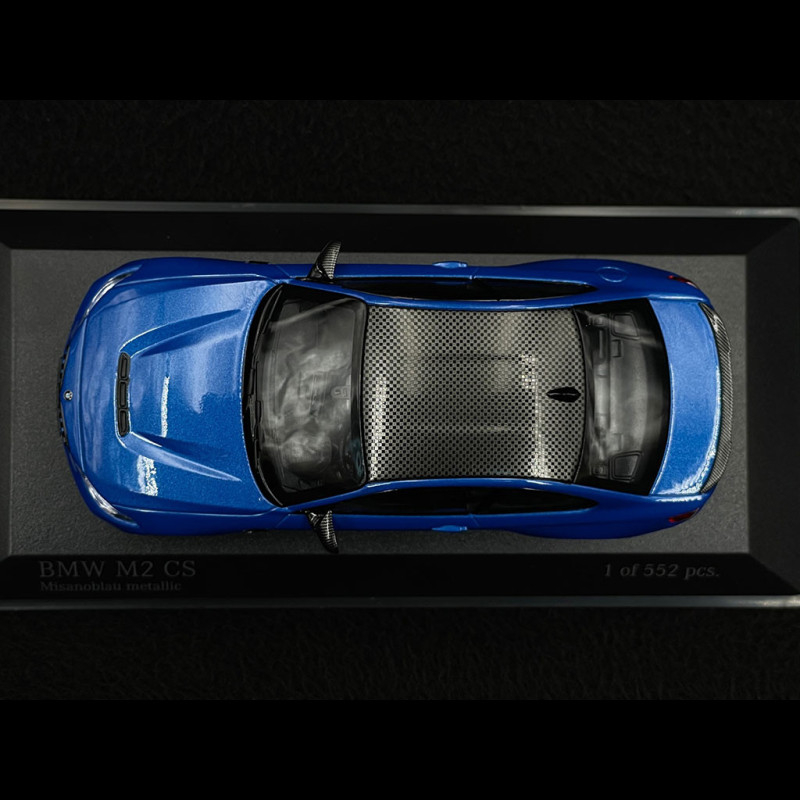 BMW 911 GT2 Typ 996 2020 Blau / Schwarze Felgen 1/43 Minichamps 410021026