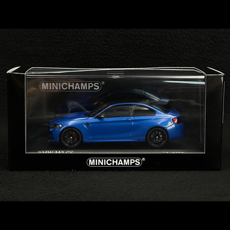BMW 911 GT2 Typ 996 2020 Blau / Schwarze Felgen 1/43 Minichamps 410021026