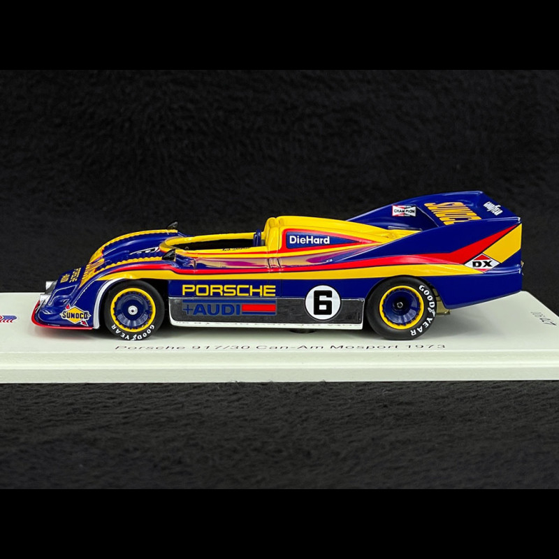 Porsche 917 /30 TC Nr 6 Sunoco Platz 7. Can-Am Mosport 1973 Mark Donohue 1/43 Spark US166