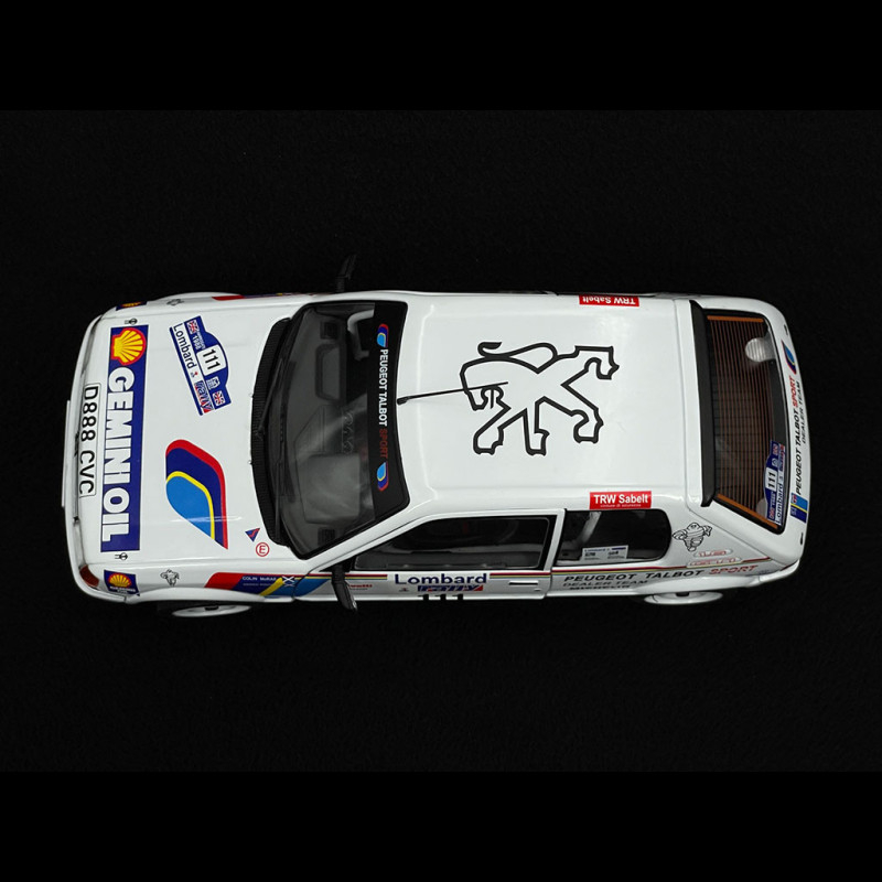 Peugeot 205 GTi n° 111 Lombard RAC Rally 1988 Colin McRae 1/18 Solido ...