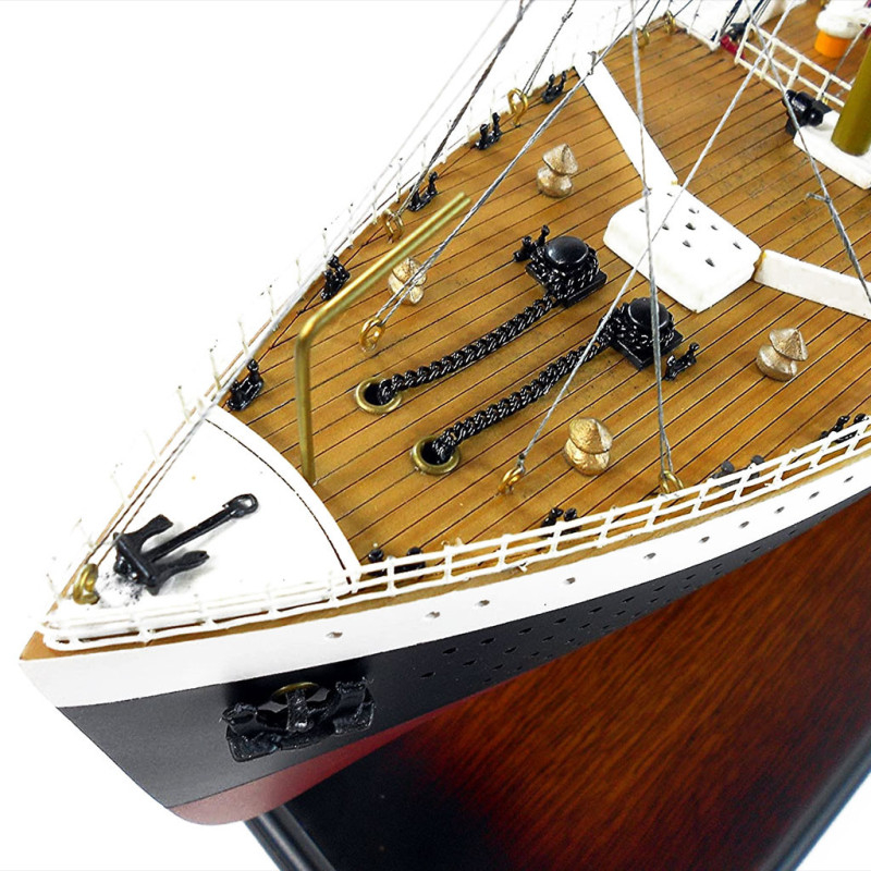 Titanic Boat Model RMS ocean liner 92 cm 1/300 Wood