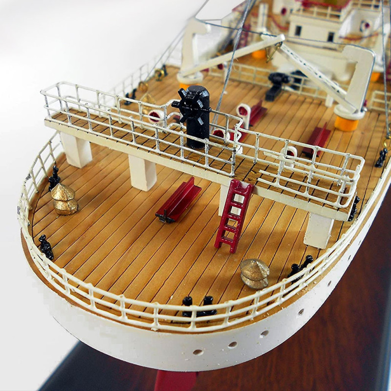 Titanic Boot Modell RMS Kreuzfahrtschiff 92 cm 1/300 Holz
