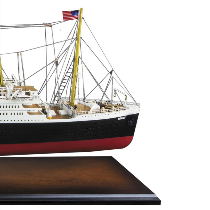 Titanic Boat Model RMS ocean liner 92 cm 1/300 Wood