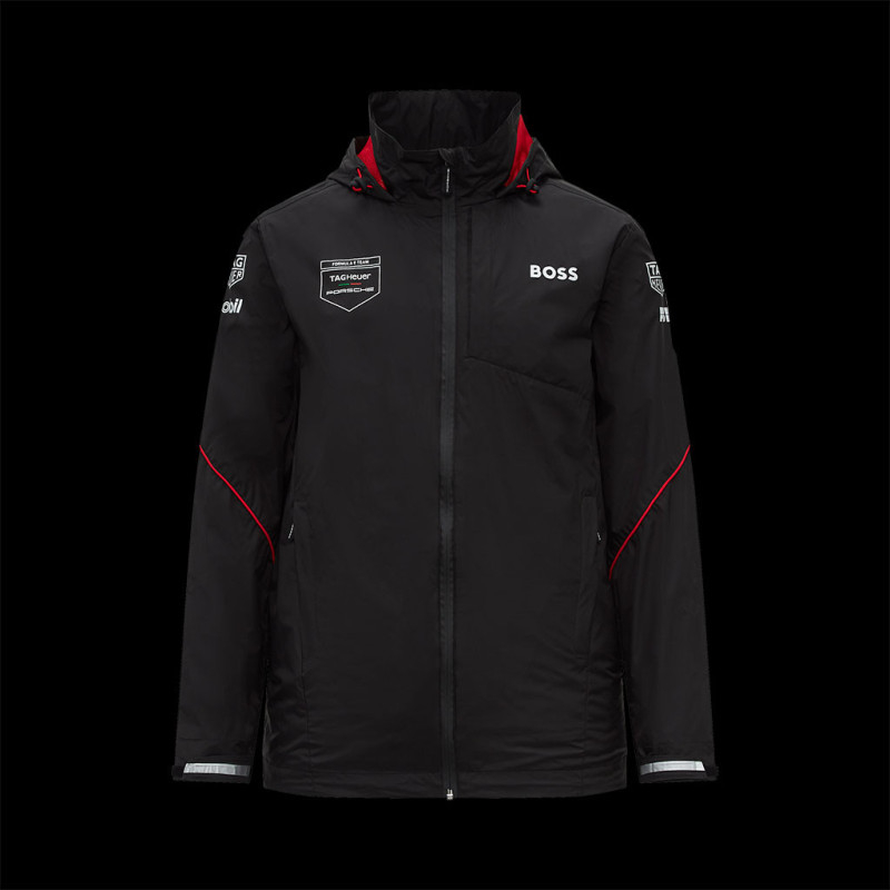 Porsche Motorsport Jacket BOSS Tag Heuer Windbreaker Black - unisex
