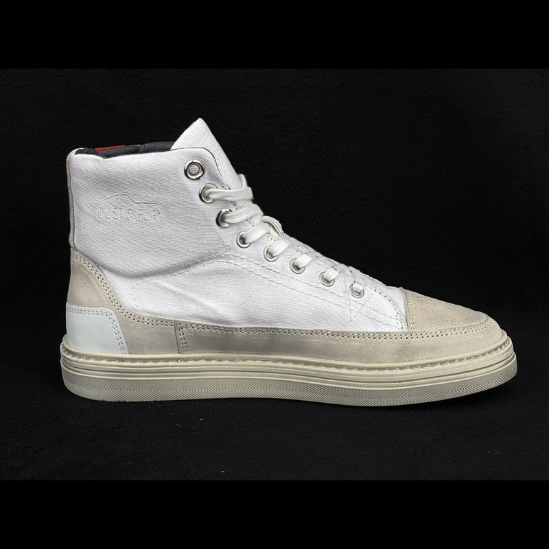 Dust & Fury Shoes Monaco Finish Line Canvas / Leather White - Men Made ...