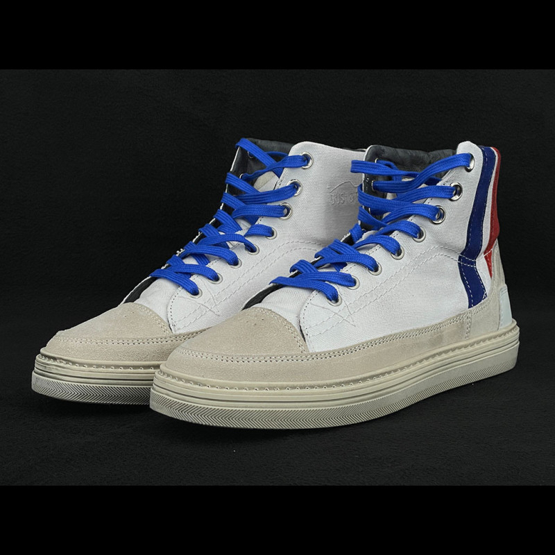 Dust & Fury Shoes Monaco Finish Line Canvas / Leather White - Men Made ...