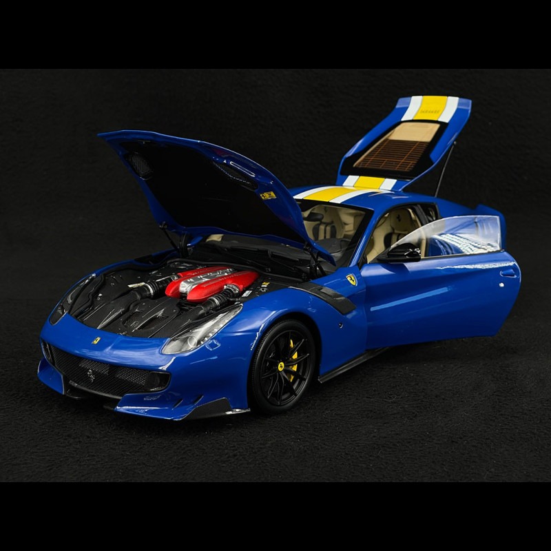 Ferrari F12 TDF 2015 Tour de France Azzuro Dino blue / Yellow / White 1 ...