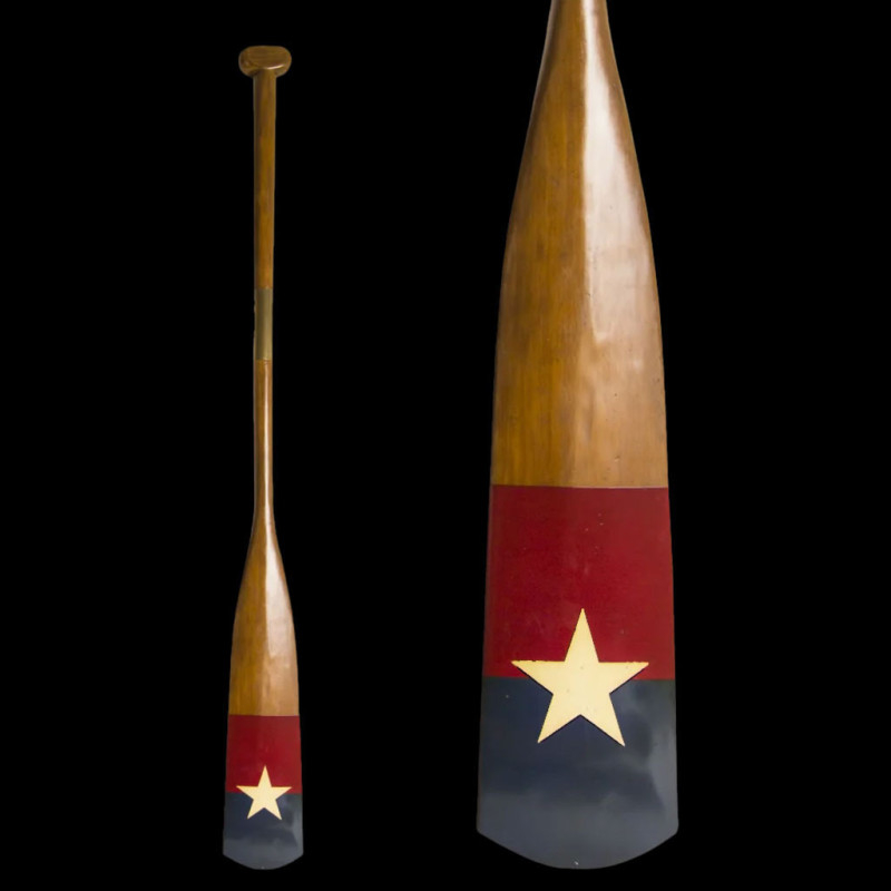 Decoration Wooden Oar Royal Barge Star 145cm