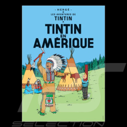 Tintin La Bugatti Type 35 de Bobby Smiles - Tintin en Amérique Rouge 1/ ...