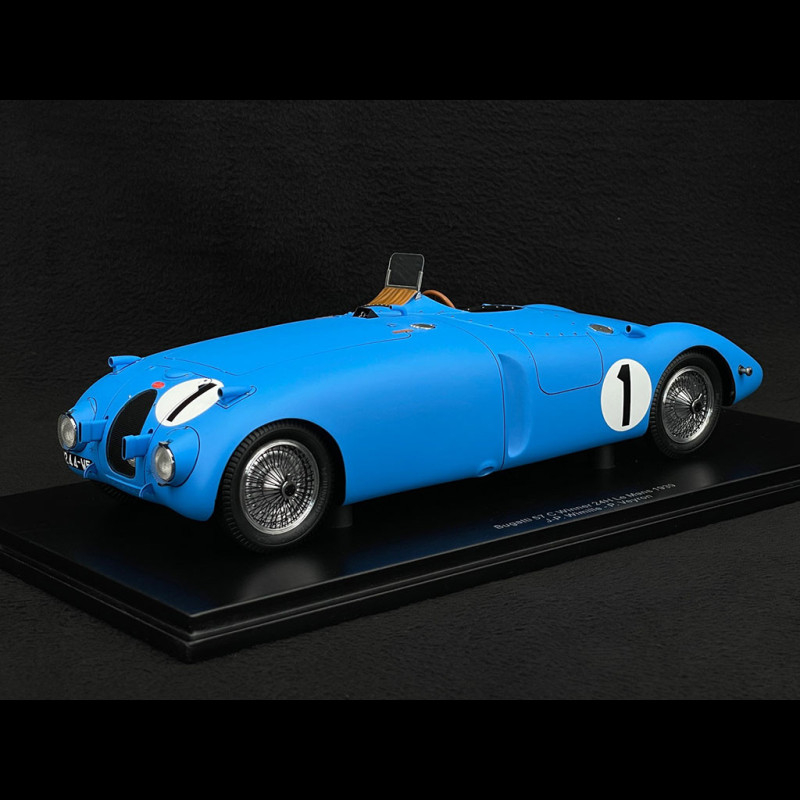 Bugatti 57 C Tank n° 1 Vainqueur 24h Le Mans 1939 Molsheim 1/18 Spark ...