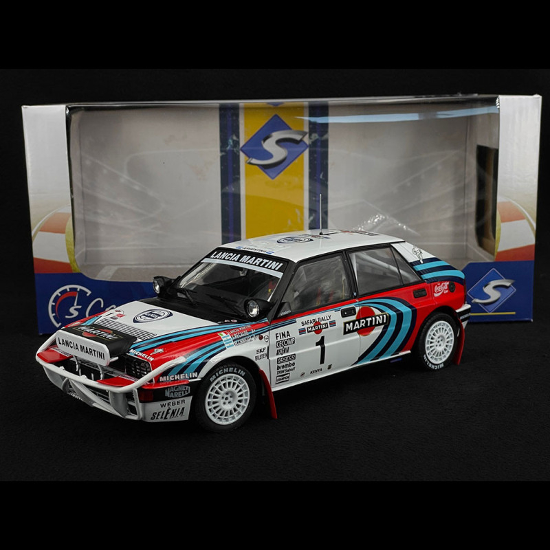 Lancia Delta HF Integrale n° 1 3ème Safari Rally Kenya Martini Racing 1 ...