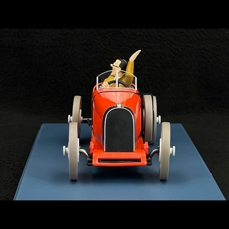 Tintin La Bugatti Type 35 de Bobby Smiles - Tintin en Amérique Rouge 1/ ...