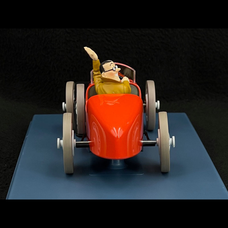 Tintin La Bugatti Type 35 de Bobby Smiles - Tintin en Amérique Rouge 1/ ...