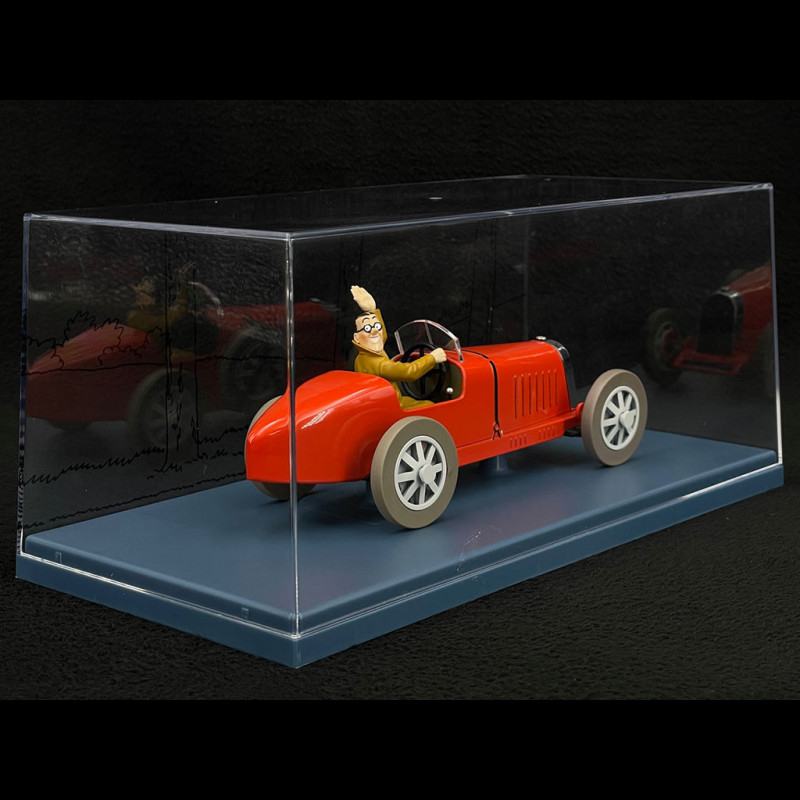 Tintin La Bugatti Type 35 de Bobby Smiles - Tintin en Amérique Rouge 1/ ...