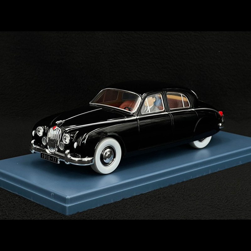 Tintin La Jaguar Mk1 de Dawson - Coke en Stock Noir 1/24 29935