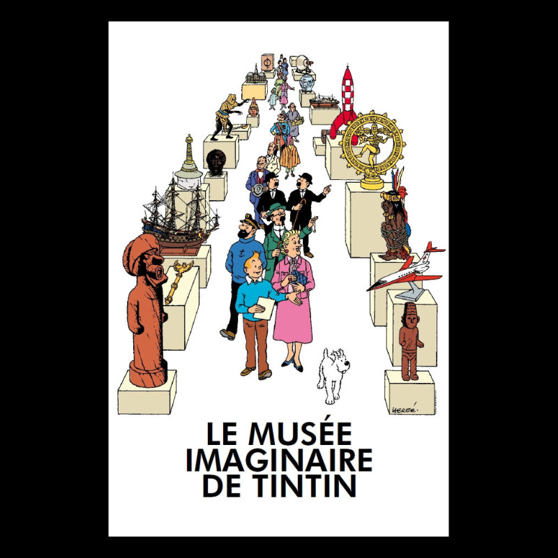 Tim und Struppi Plakat - Das imaginäre Museum von Tim 40 x 60 cm 23004
