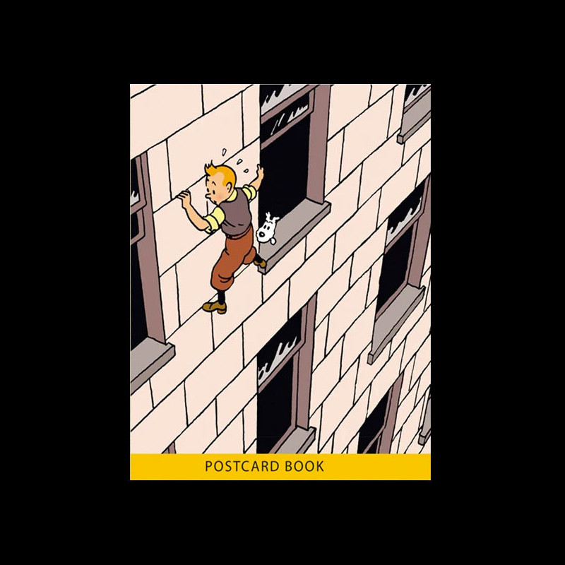 Tintin Postcards Set of 24 Comic Book Cover 10 x 15 cm 31311