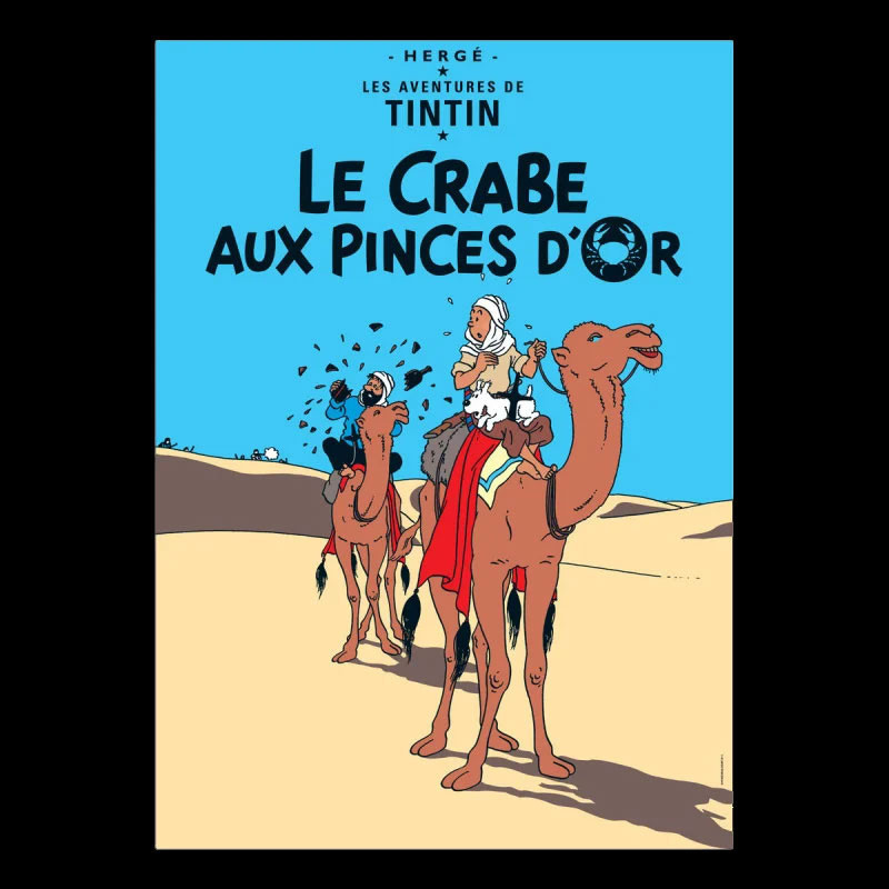 Tintin Postcards Set of 24 Comic Book Cover 10 x 15 cm 31311