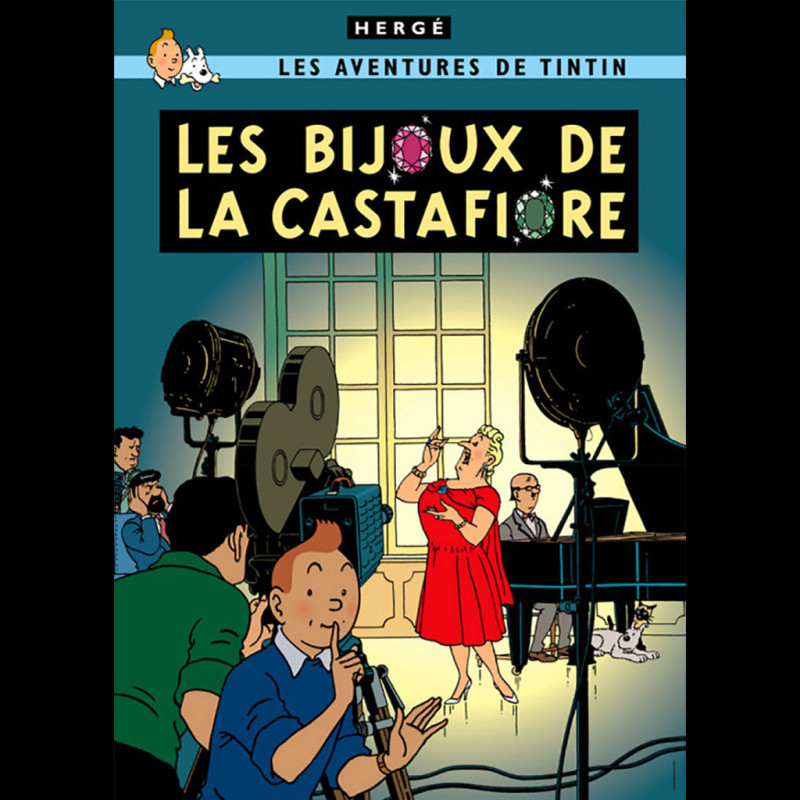 Tintin Postcards Set of 24 Comic Book Cover 10 x 15 cm 31311