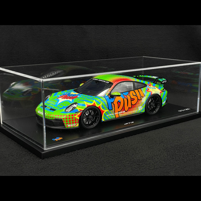 Porsche 911 GT3 Type 992 Push Push 2022 Multicolore 1/18 Spark ...