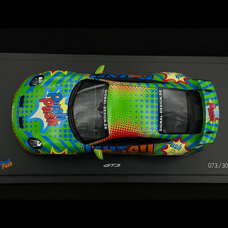 Porsche 911 GT3 Type 992 Push Push 2022 Multicolore 1/18 Spark ...
