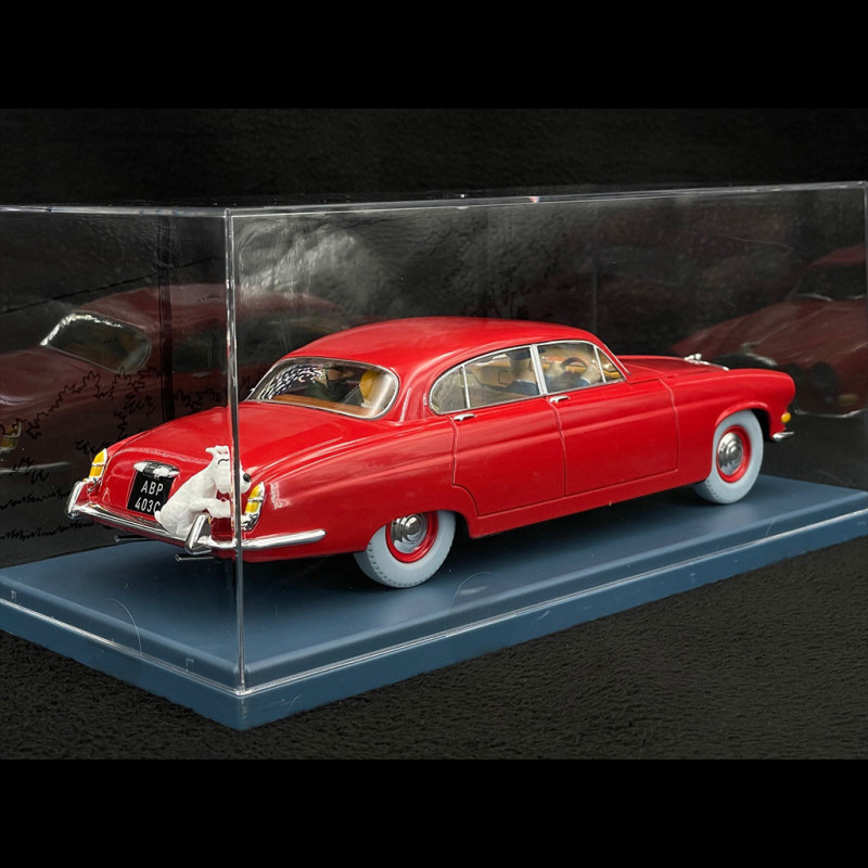 Tintin Kidnappers' Jaguar Mk10 - The Black Island Red 1/24 29920