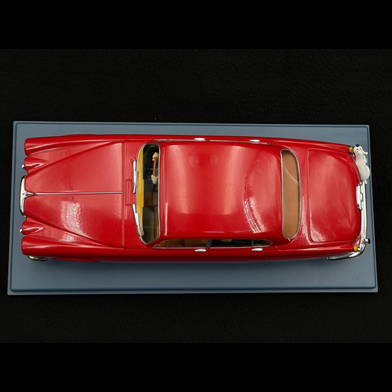 Tintin Kidnappers' Jaguar Mk10 - The Black Island Red 1/24 29920