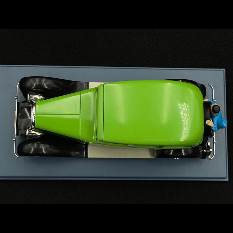 Tintin Mitsuhirato's Car - The Blue Lotus Green 1/24 29922