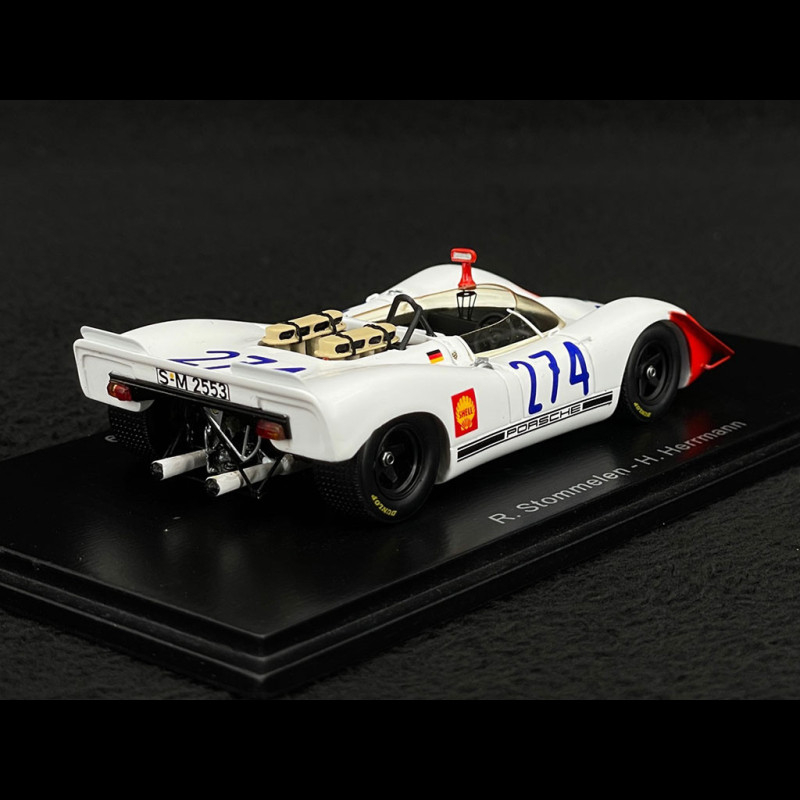 Porsche 908 /02 n° 274 3ème Targa Florio 1969 Hans Herrmann 1/43 Spark S9246