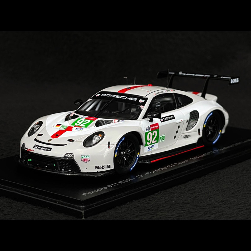 Porsche 911 RSR-19 Type 991 n° 92 3rd 24h Le Mans 2021 1/43 Spark S8264