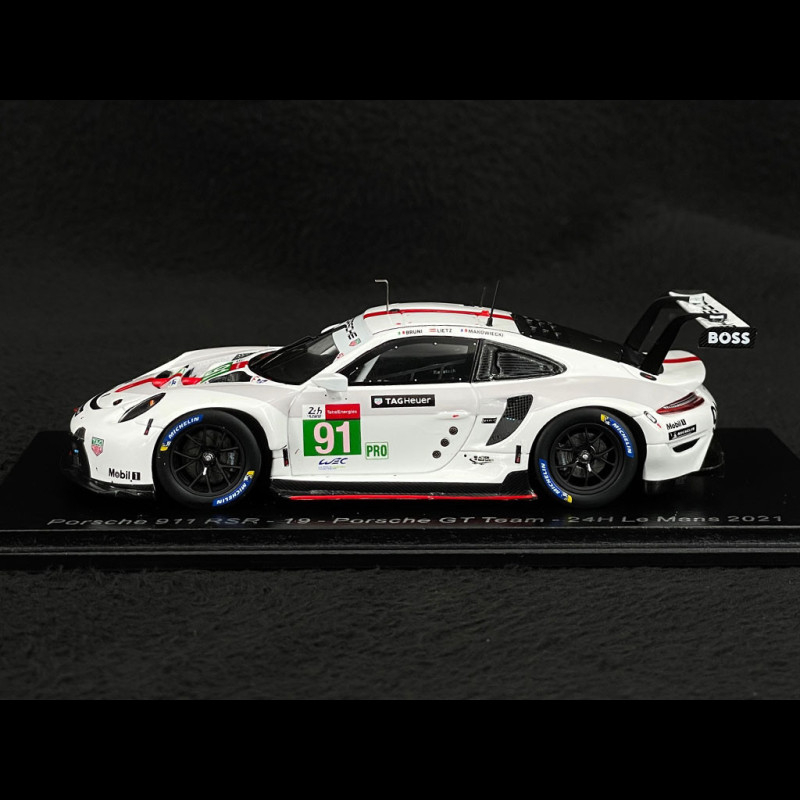 Porsche 911 RSR-19 Type 991 n° 91 24h Le Mans 2021 1/43 Spark S8263