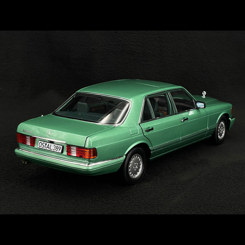 Mercedes-Benz 560 SEL 1991 Vert Clair Métallique 1/18 Norev 183469