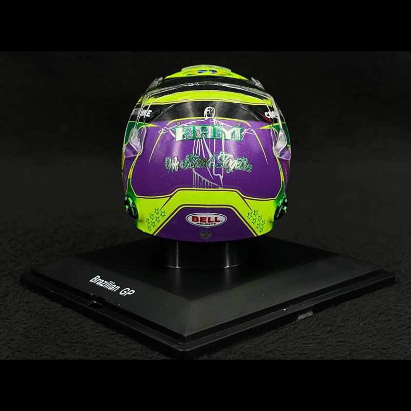 Lewis Hamilton Casque Mercedes-AMG n° 44 2ème 2022 Brazil F1 Grand Prix ...