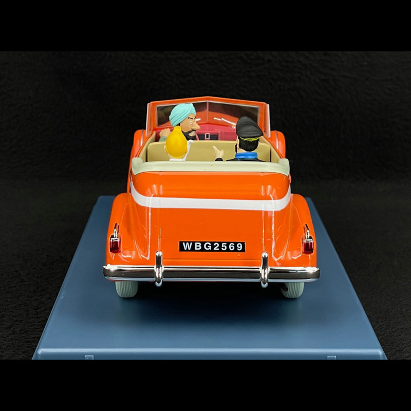 Tim Cadillac Fleetwood Das New-Delhi-Taxi - Tim in Tibet Orange 1/24 29903
