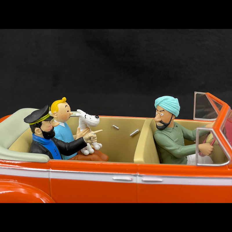 Tim Cadillac Fleetwood Das New-Delhi-Taxi - Tim in Tibet Orange 1/24 29903