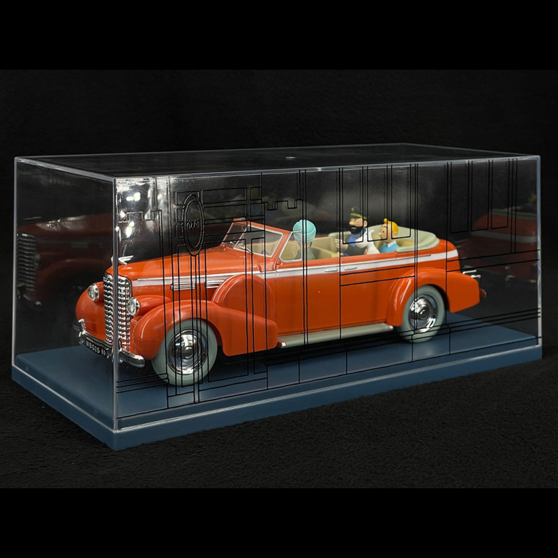 Tim Cadillac Fleetwood Das New-Delhi-Taxi - Tim in Tibet Orange 1/24 29903