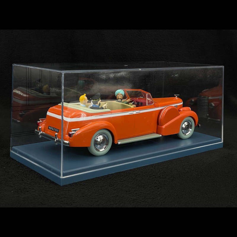 Tim Cadillac Fleetwood Das New-Delhi-Taxi - Tim in Tibet Orange 1/24 29903
