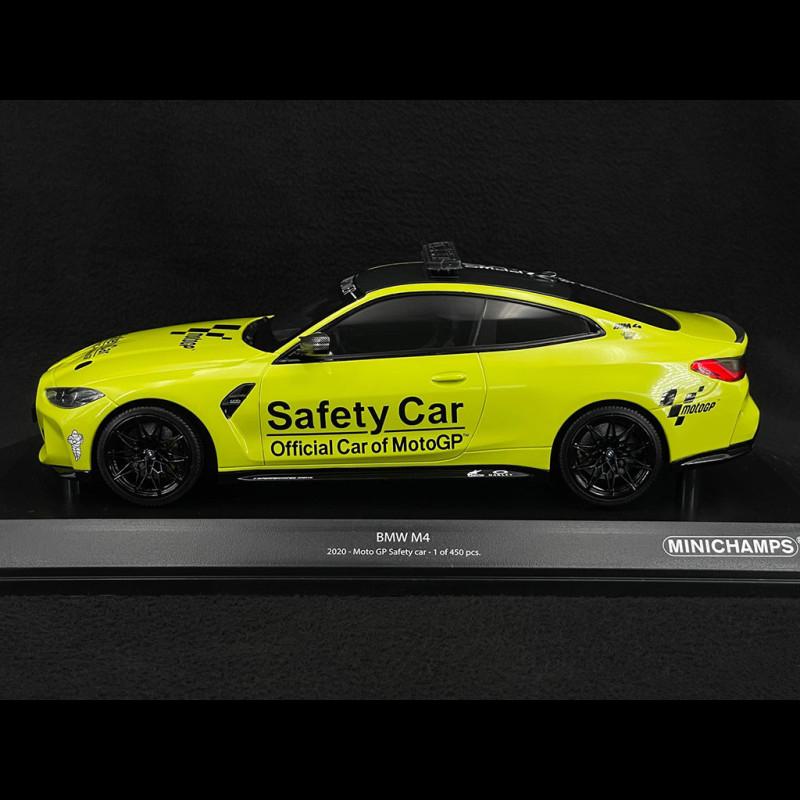 BMW M4 2020 Moto GP Safety Car Grün 1/18 Minichamps 155020126