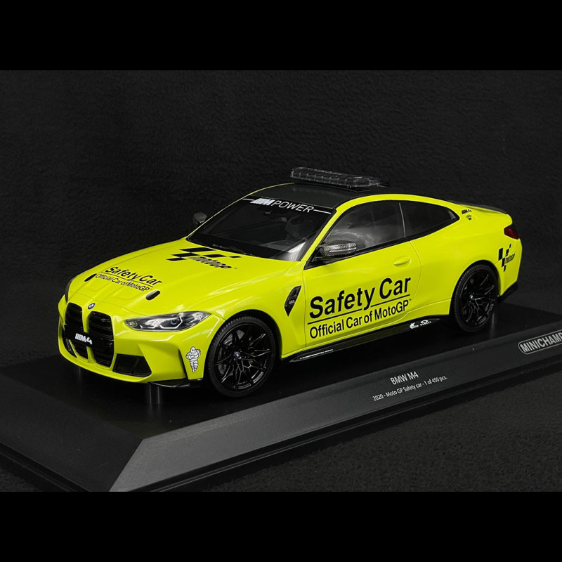 BMW M4 2020 Moto GP Safety Car Grün 1/18 Minichamps 155020126