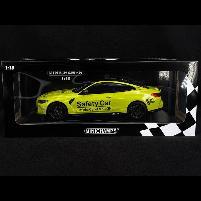 BMW M4 2020 Moto GP Safety Car Grün 1/18 Minichamps 155020126