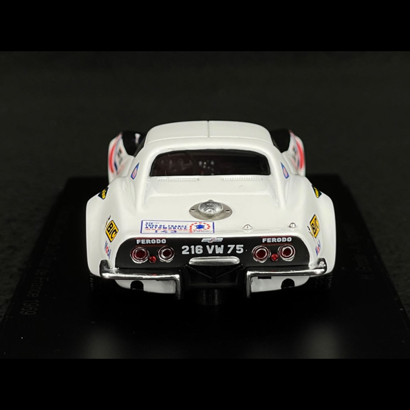 Chevrolet Corvette C3 Nr 143 Platz 2. Tour de France Auto 1969 Henri ...