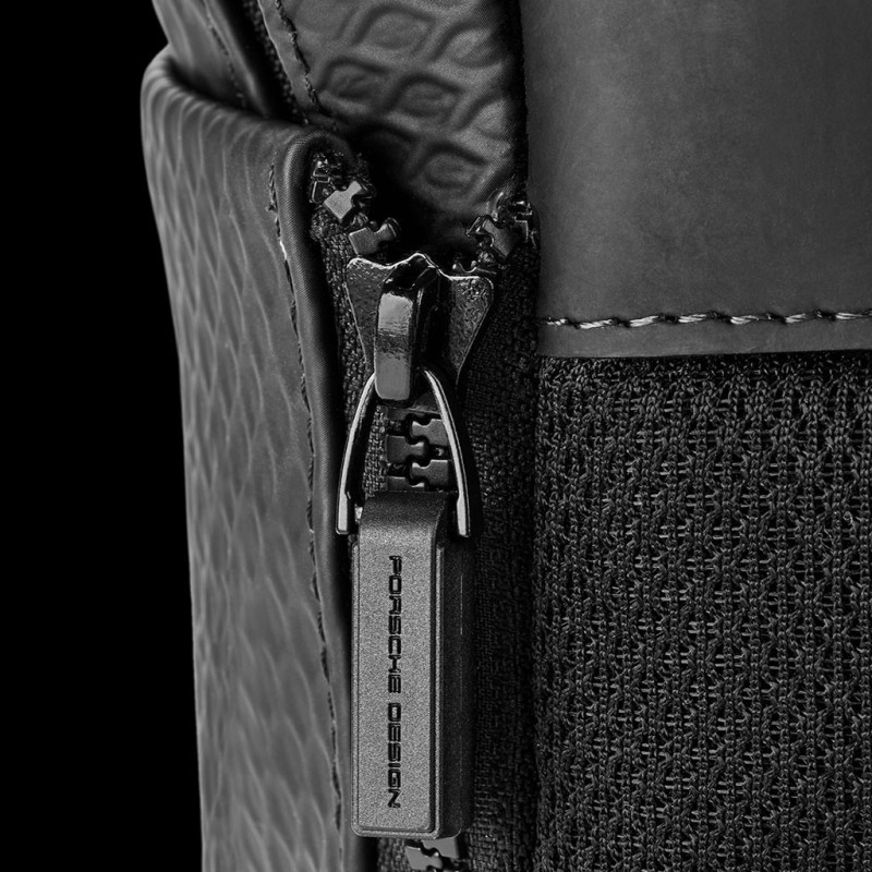 Porsche Design Backpack compact format Faux leather Black Studio ...