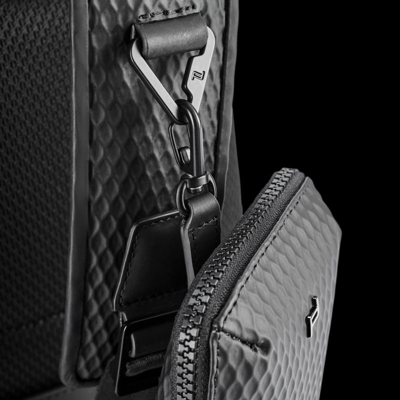 Porsche Design Backpack Faux leather Black Studio Backpack M 4056487045429