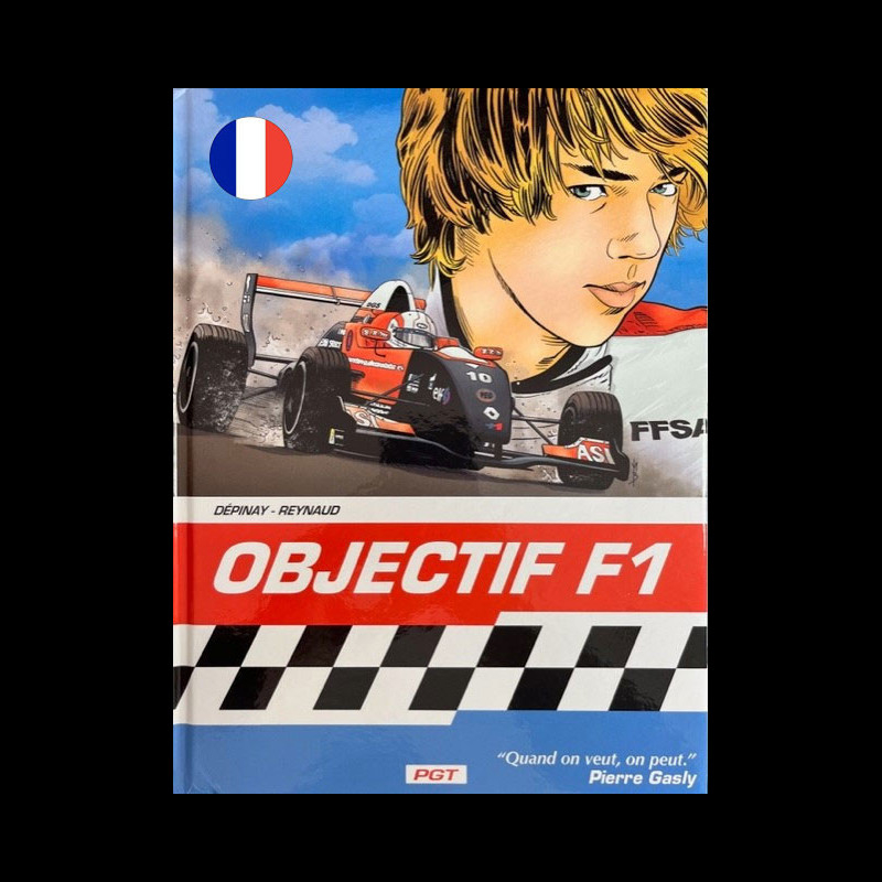 Pierre Gasly Comicbuch Objectif F1 - Christophe Depinay